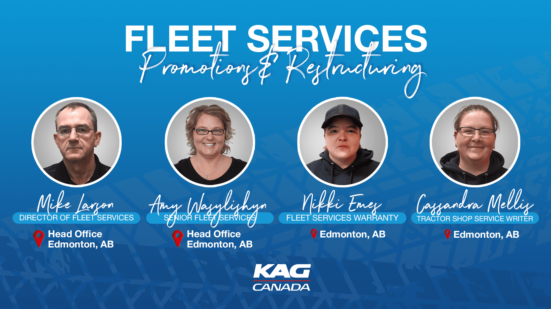 Fleet Services Promotions and Restructure | Kenan Advantage Group, Inc.